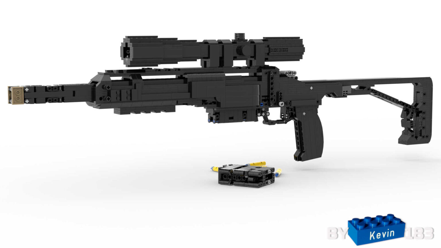 Sniper Rifle SPR-208 Style [PDF INSTRUCTION] - Kevin183 Shop